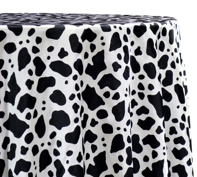 Cow Print - Lilac Linens